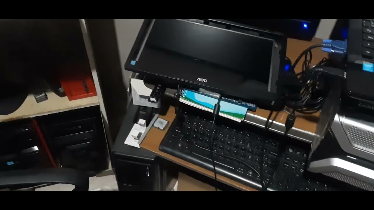 Monitor Aoc E1670s " o Secredo " Tela 15.6 led - YouTube