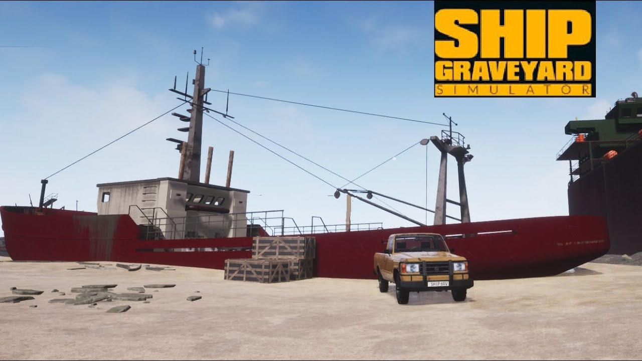 Tearing Ships Apart For Goods ~ Ship Graveyard Simulator Demo - YouTube