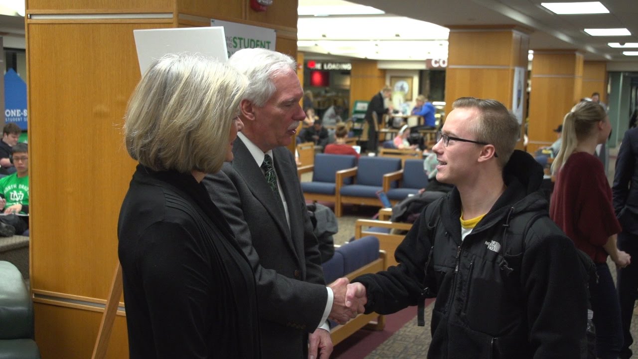 UND President Ed Schafer, First Lady Nancy Schafer Meet & Greet UND ...