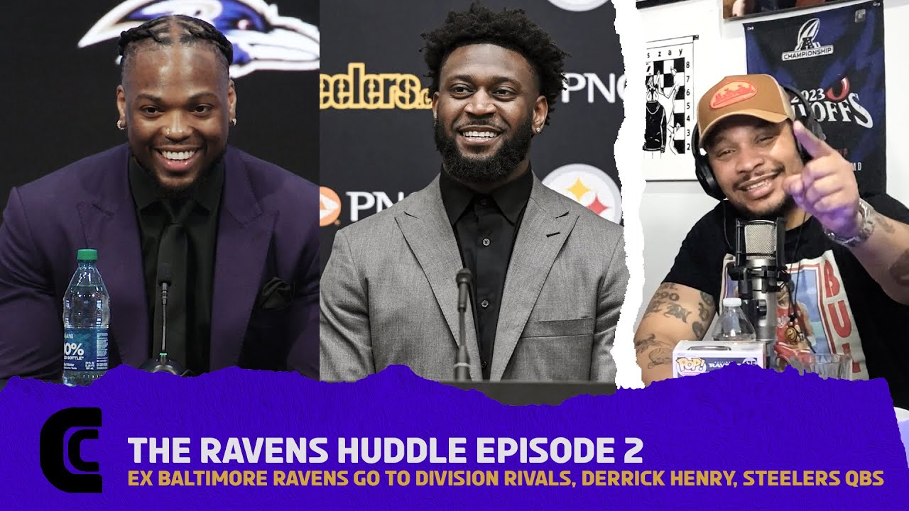 The Ravens Huddle Episode 2: Ex Baltimore Ravens Go To Division Rivals ...