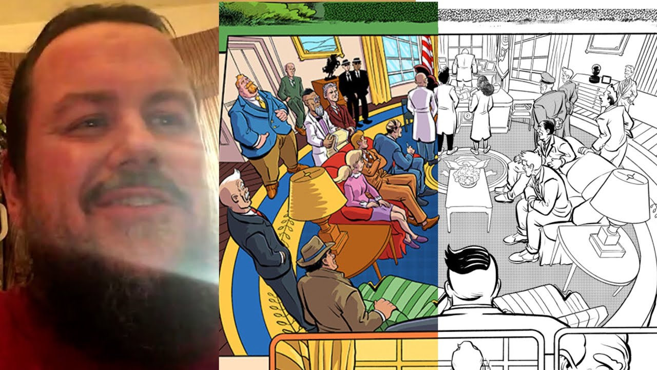 Ben Perkins: The Art of Drawing Complex Crowd Scenes & Sci-Fi Details ...