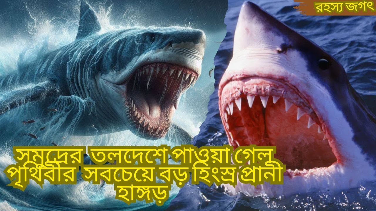 সমুদ্রের তলদেশে পাওয়া গেল পৃথিবীর সবচেয়ে বড় হিংস্র প্রানী হাঙ্গড় ...