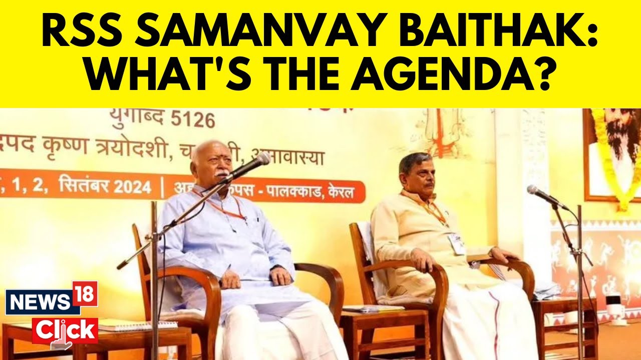 RSS' Big Three-Day Meet Begins In Kerala, Upcoming Elections In Four ...