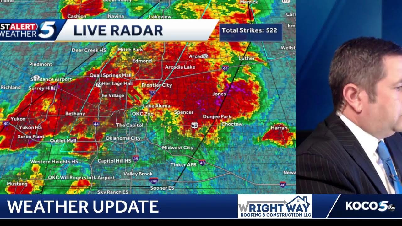 WATCH LIVE: Tracking Severe Storms and Flooding Central and Northern OK (Saturday June 12, 2025 ...