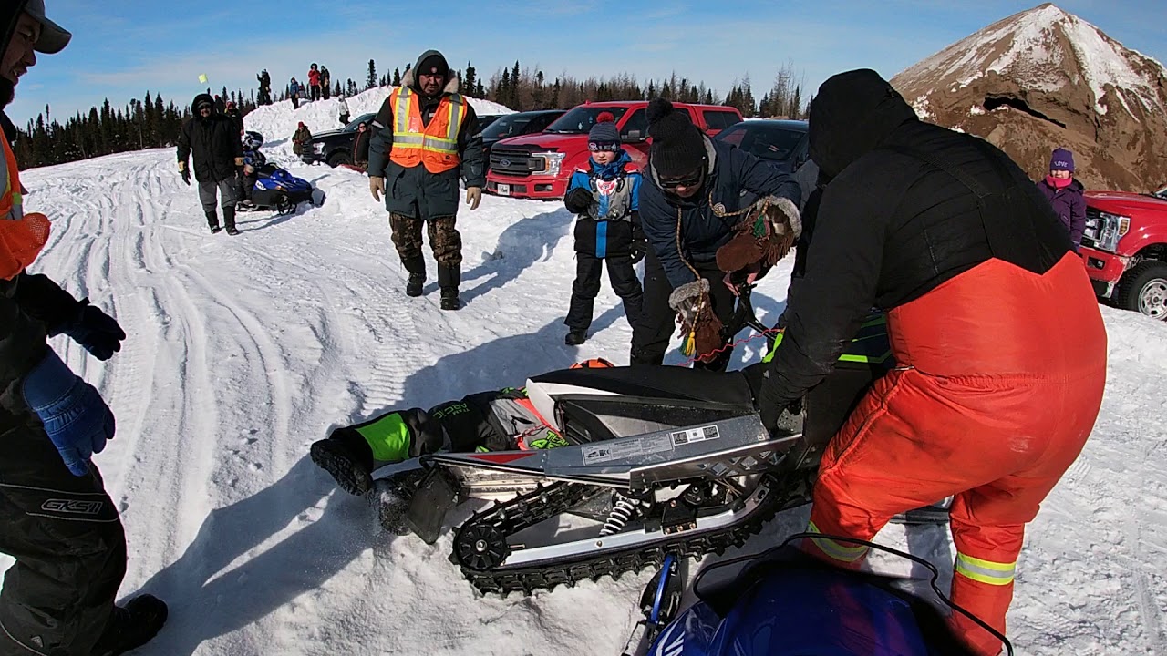 Chisasibi Snowmobile Challege 2019 - 200cc - YouTube