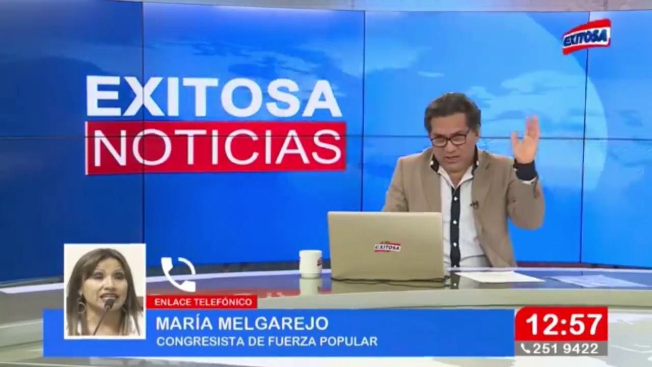 Entrevista con Radio La Exitosa - María Melgarejo | Congreso de la ...