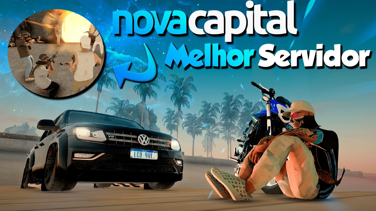 NOVA CAPITAL - MELHOR SERVIDOR DE MTA INSPIRADO NO FIVEM EM 2024 *Cidade Otimizada* - YouTube