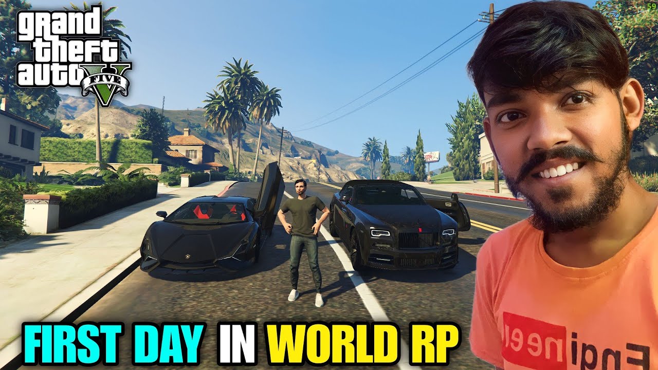 FIRST DAY IN WORLD RP 😍 || FINALLY I TRIED A NEW ROLEPLAY SERVER IN GTA ...