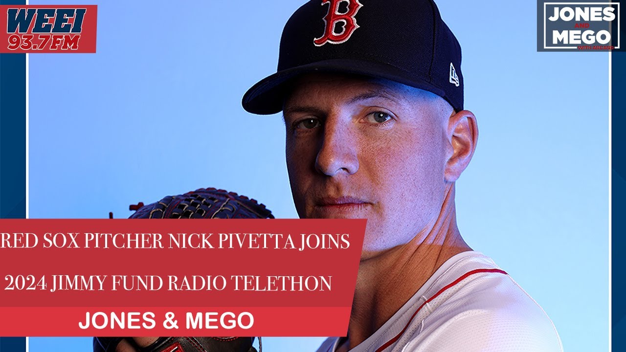 Red Sox pitcher Nick Pivetta joins the 2024 Jimmy Fund Radio Telethon ...