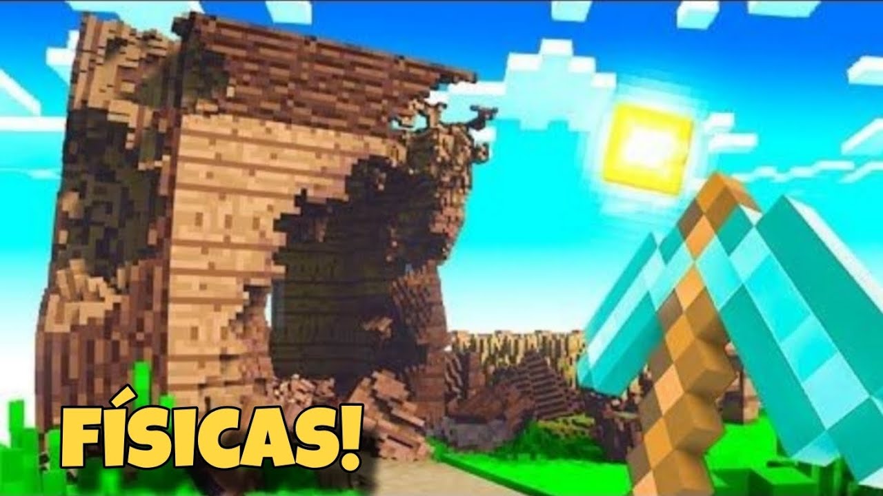 ¿QUE PASA si desafío las leyes de la FÍSICA en MINECRAFT? - YouTube