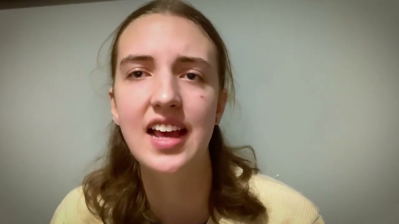 Student Poetry Competition 2022 Winner - Ruby Wiggins, Year 11, Alice Miller School - YouTube