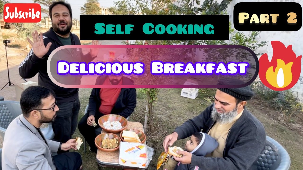 Part 2 Spontaneous Adventure: Delicious Breakfast || DIY Cooking ...