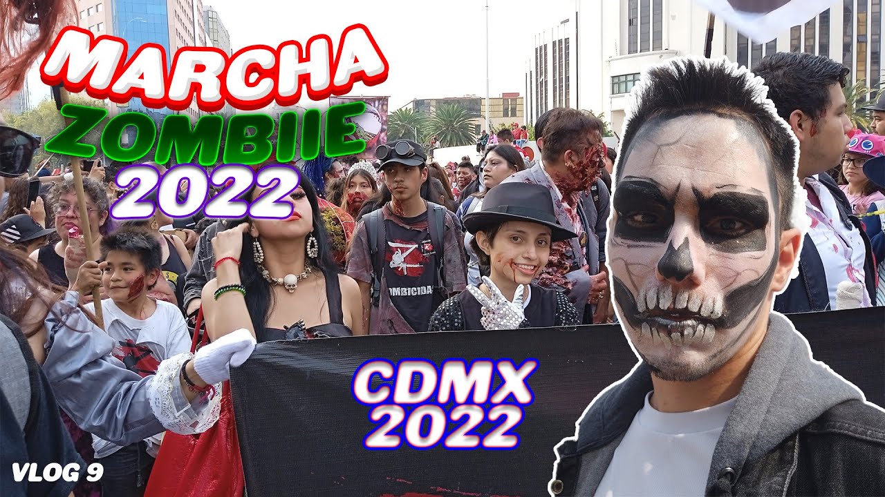 Una invasión zombie en Ciudad de México: Mi experiencia en la Marcha ...