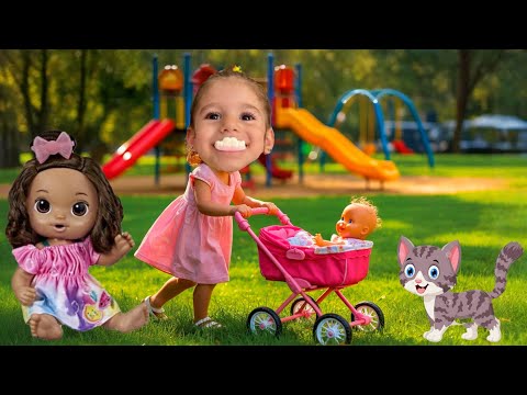 Eva Baby Alive Parka Getirdi ve Kışkırtma Yapıyor 🤪🍭🧩💕