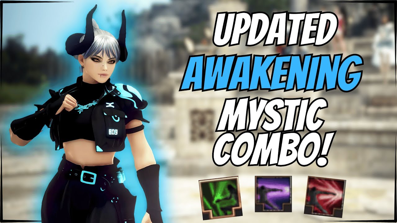 BDO | (OUTDATED) Awakening Mystic PVE Combo Guide 2025 - YouTube