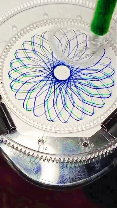 multi flower spirograph #spirograph #shorts - YouTube