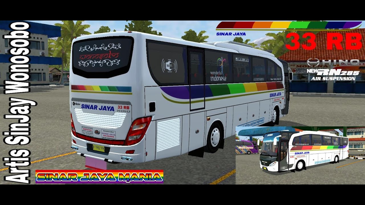 Trip report with Sinar Jaya 33 RB (Bangkalan - Surabaya) | MOD JB HD V4 ...