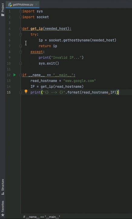 Get Ip Address Using Python Pythonprogramming Coding Shorts Youtube