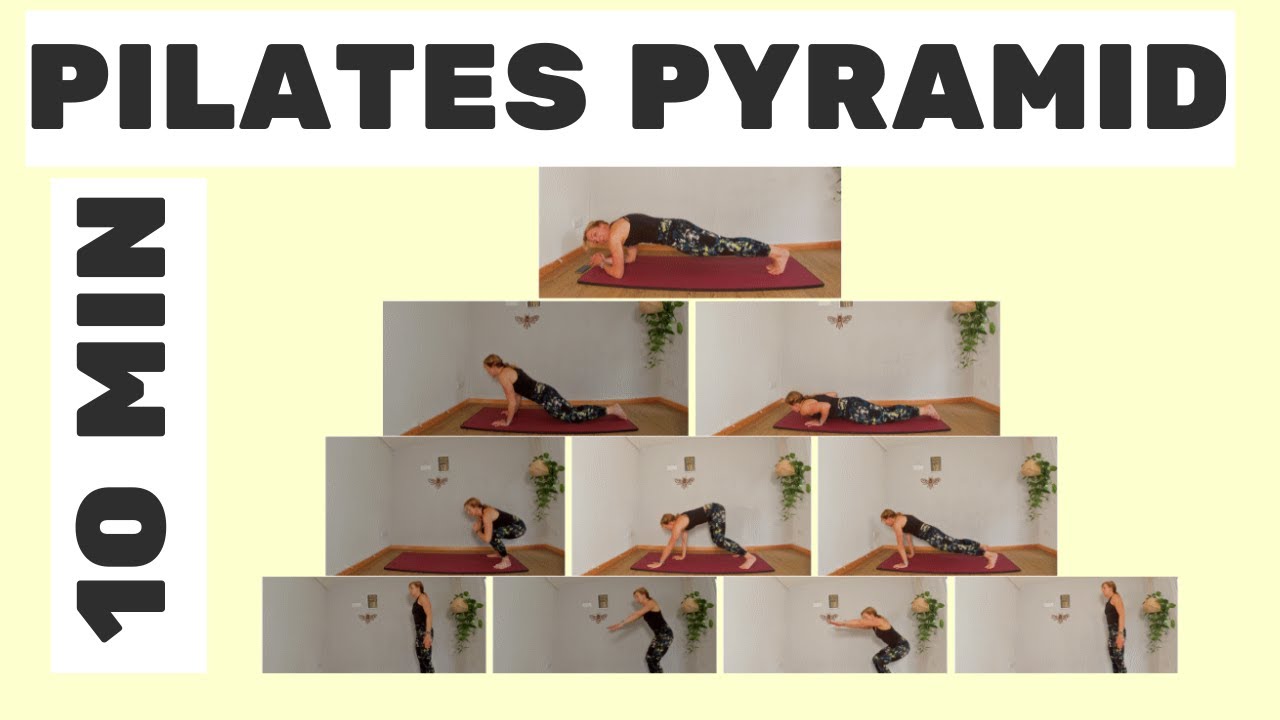 Pilates Pyramid: 10 exercises in 10 minutes - YouTube