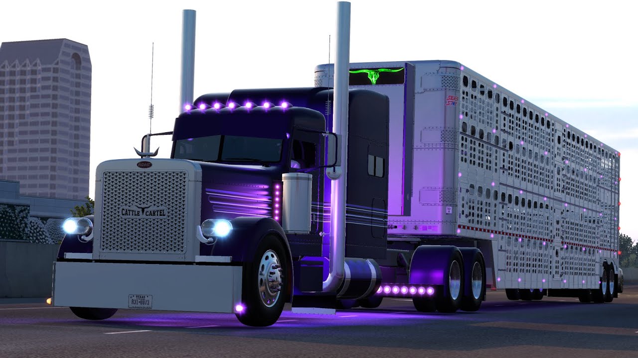 VIP Purple Storm Pre Run Peterbilt 389 + N14 🔥 | 4k | American Truck ...