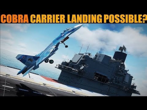 SU-33 jet fighter Cobra landing view|Cobra landing| - YouTube