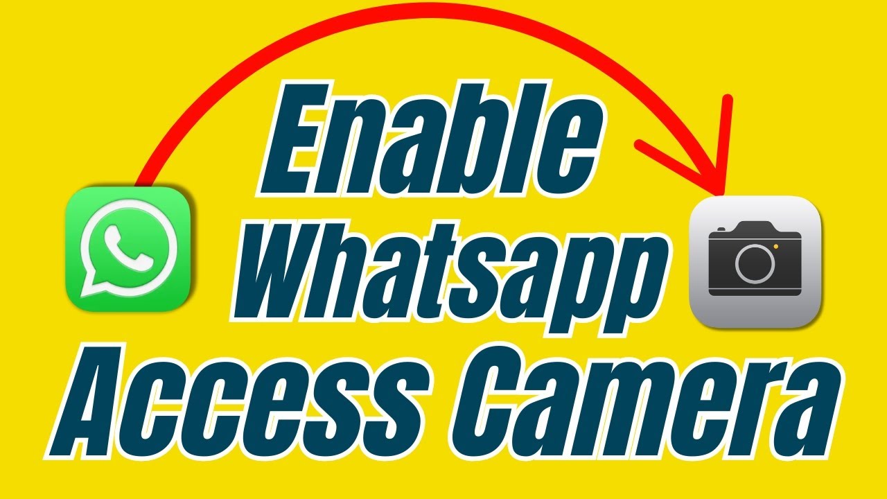 How to allow Whatsapp to access Camera on iPhone 16 (iOS 18) - YouTube