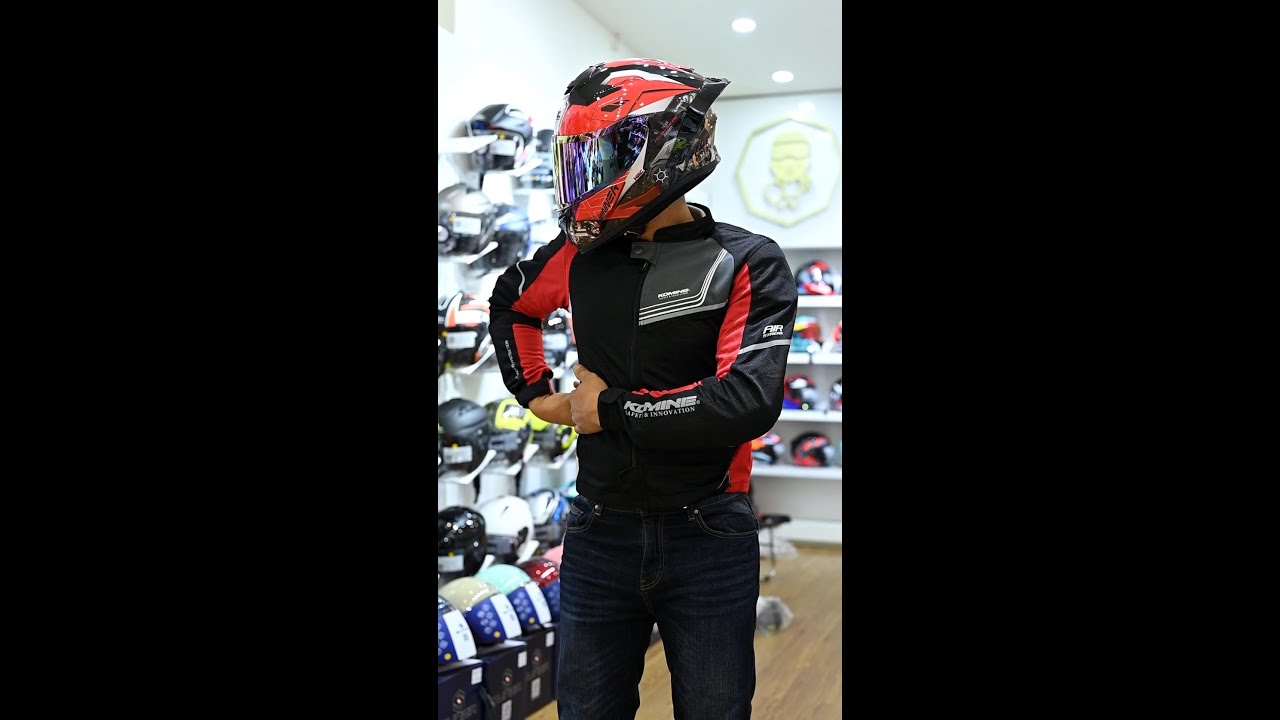 Fullface 2 kính #ROC_08 lên tem Winner - YouTube