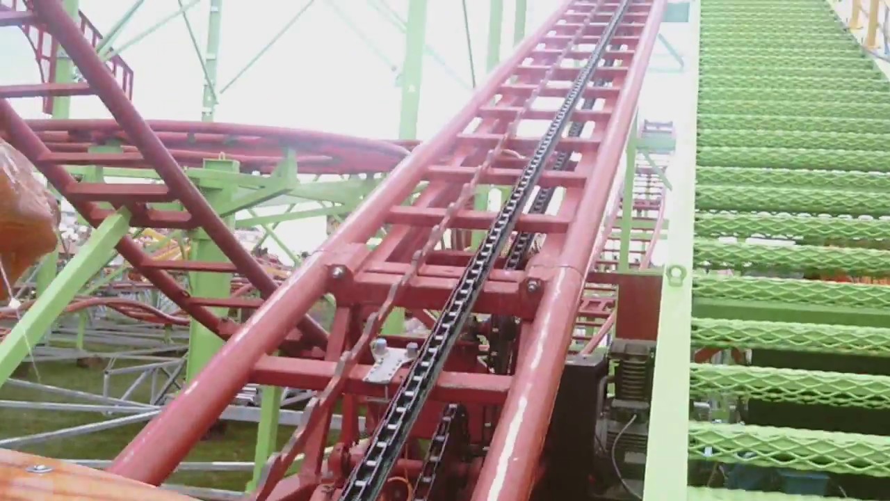SANTA COASTER At Hyde Park Winter Wonderland/On-Ride - YouTube