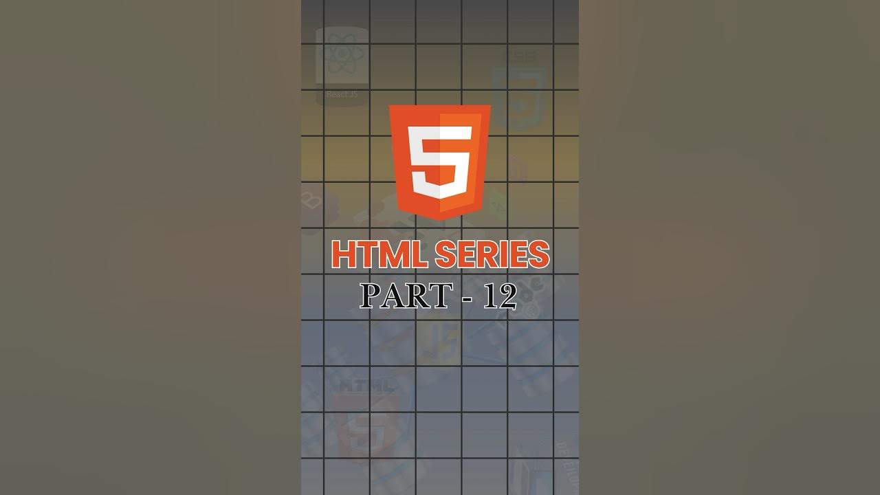 HTML tutorial part 12 #coding #shorts - YouTube