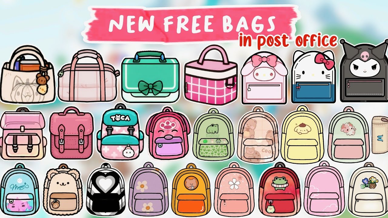 Toca Life World : NEW ALL FREE GIFT BAG IN POST OFFICE OUT NOW?! | TOCA ...