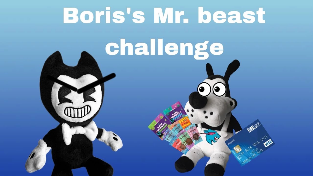 bendy and friends episode 24: Boris's mr beast challenge - YouTube