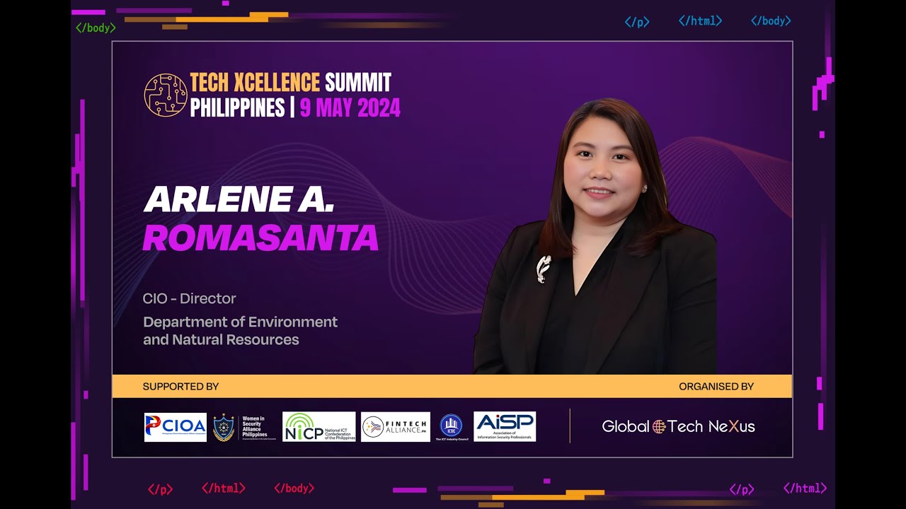 In Conversation with Arlene Romasanta at Tech Xcellence Summit | Philippines 2024 - YouTube