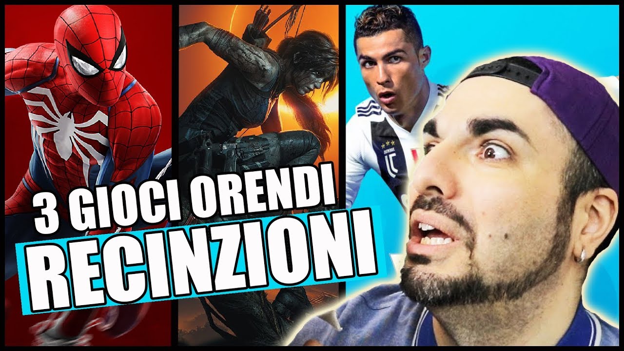 RECINZIONI BY BMINKIA GAMER: Spiderman, Tom Riden, FIFFA 19 - YouTube