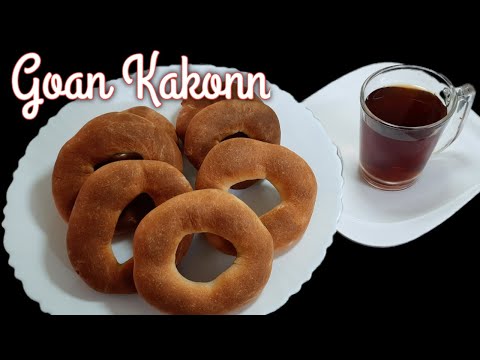 Goan Kakonn (Bread bangles) | Goan bread recipe | Toasted bagels - YouTube