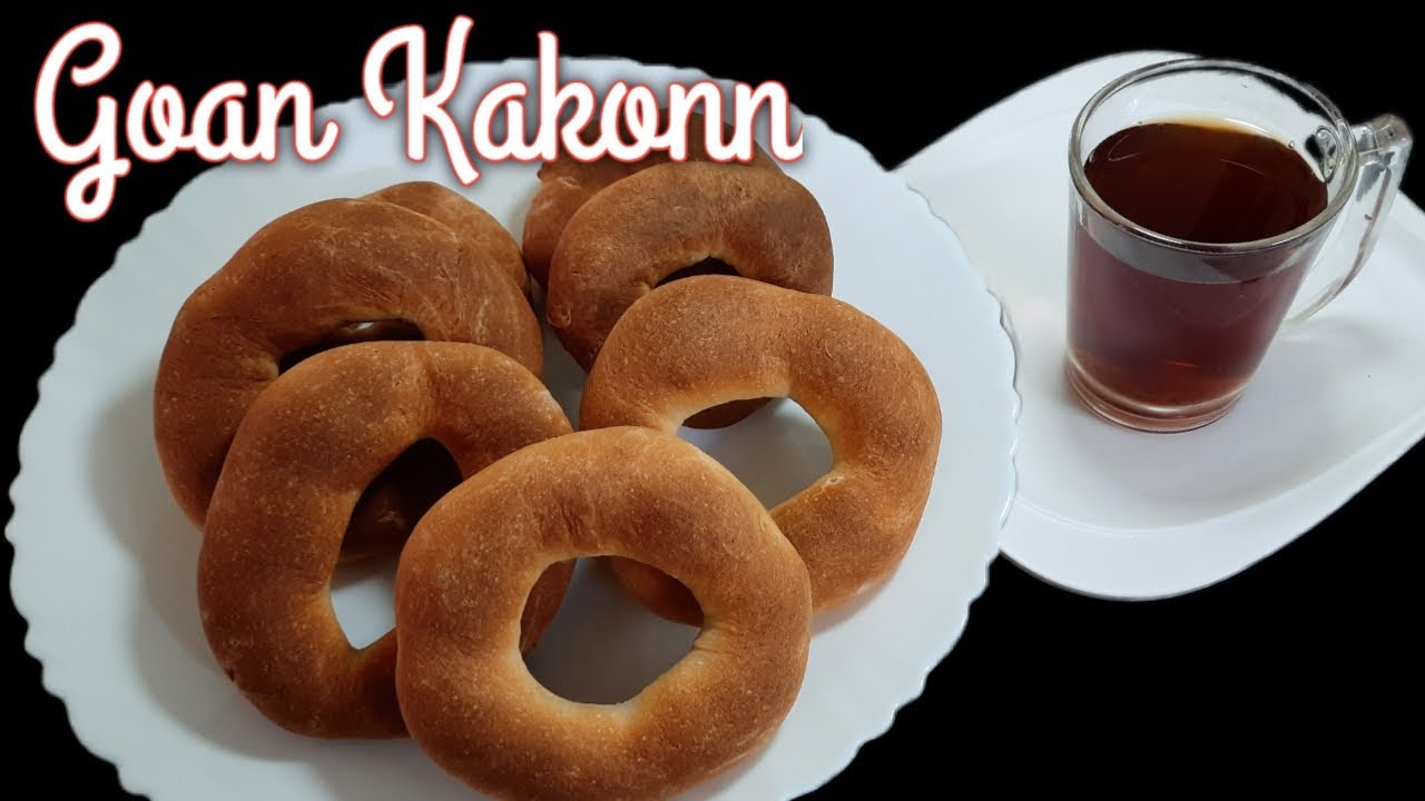 Goan Kakonn (Bread bangles) | Goan bread recipe | Toasted bagels - YouTube