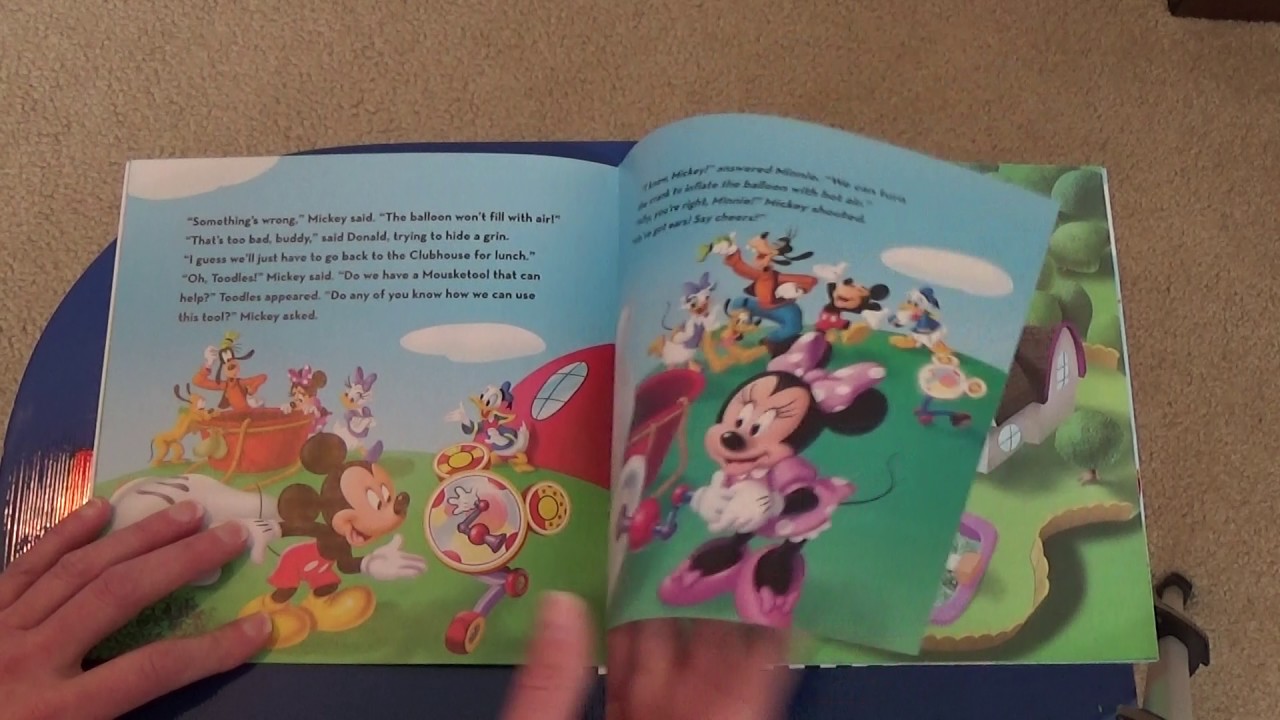 Mickey Mouse Clubhouse Up Up and Away! Read by Mickey, Minnie and all ...