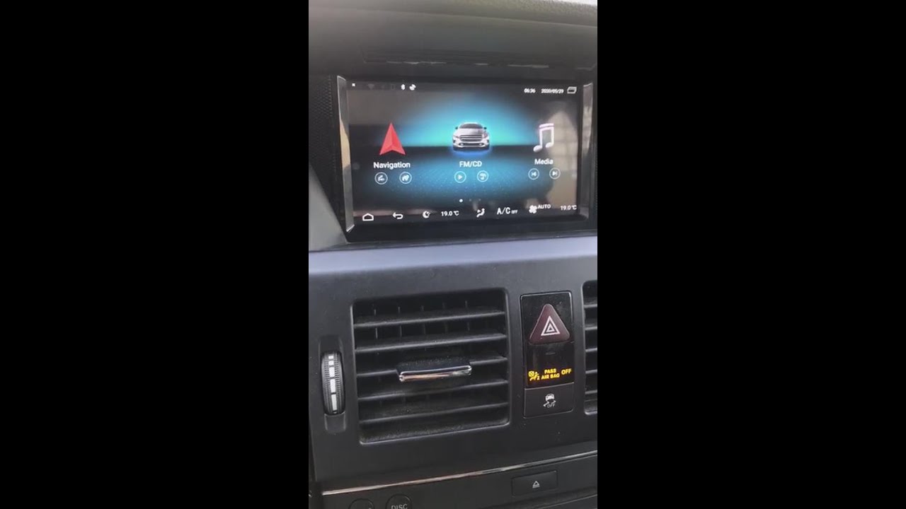 Mercedes Benz GLK 350 Android Screen Head Unit Review - YouTube