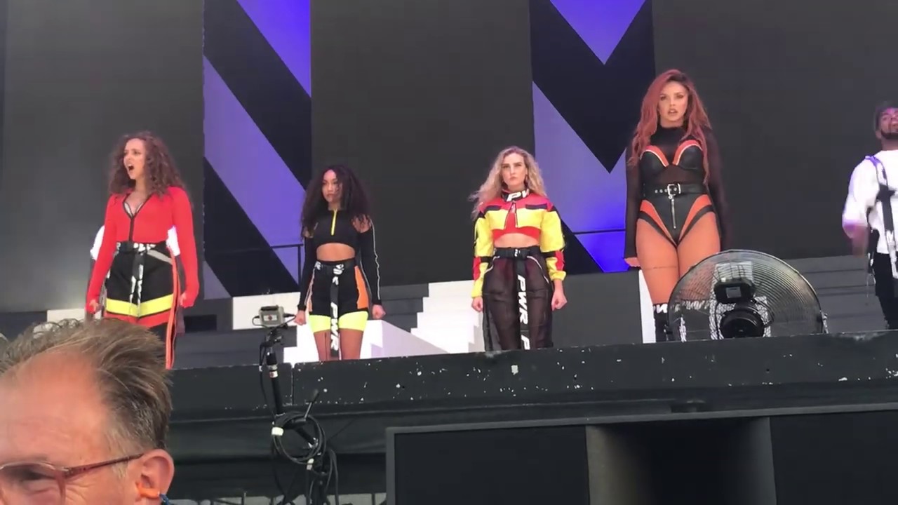 Little Mix Summer Hits Tour Hove - Salute Dance Breakdown - YouTube
