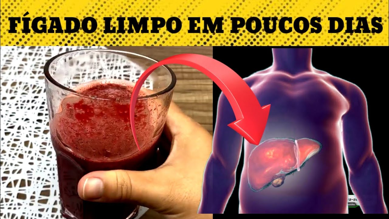 Melhor remédio natural para limpar o fígado, apenas 3 ingredientes ...