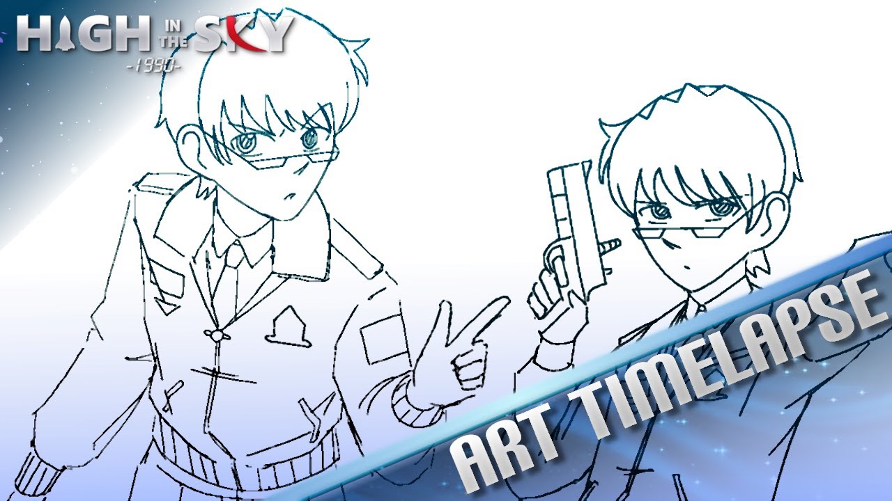 William Pose Sheet - Art Timelapse - YouTube