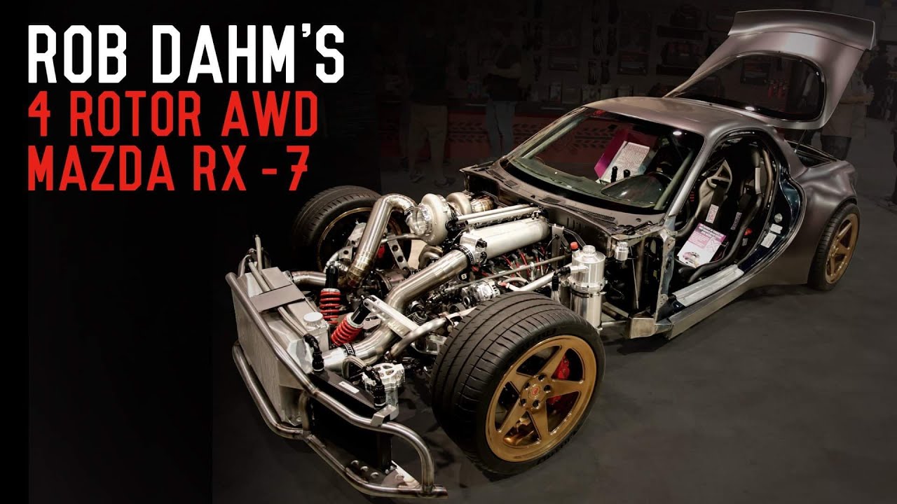 Rob Dahm's WILD AWD 1000bhp RX-7 build - YouTube