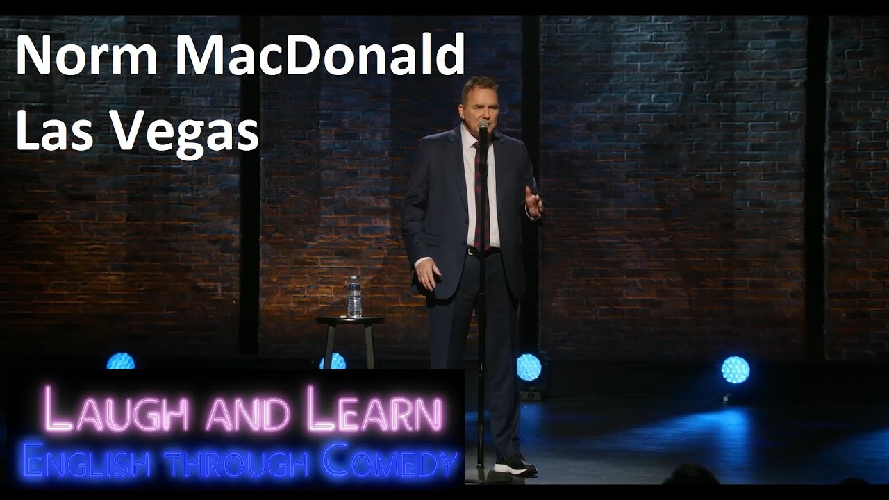 Laugh and Learn English: Norm MacDonald - Las Vegas - YouTube