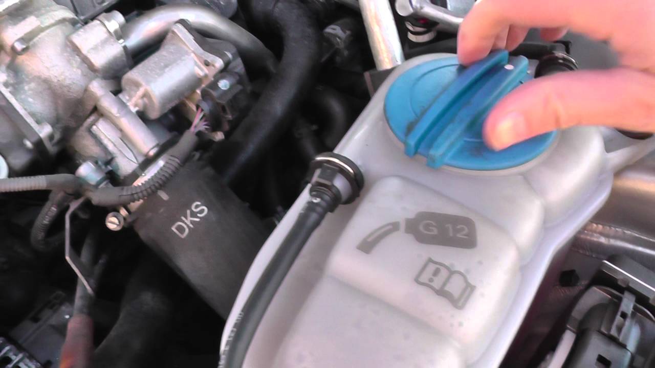 Audi A4 B8 Coolant Location 2008 To 2015 YouTube