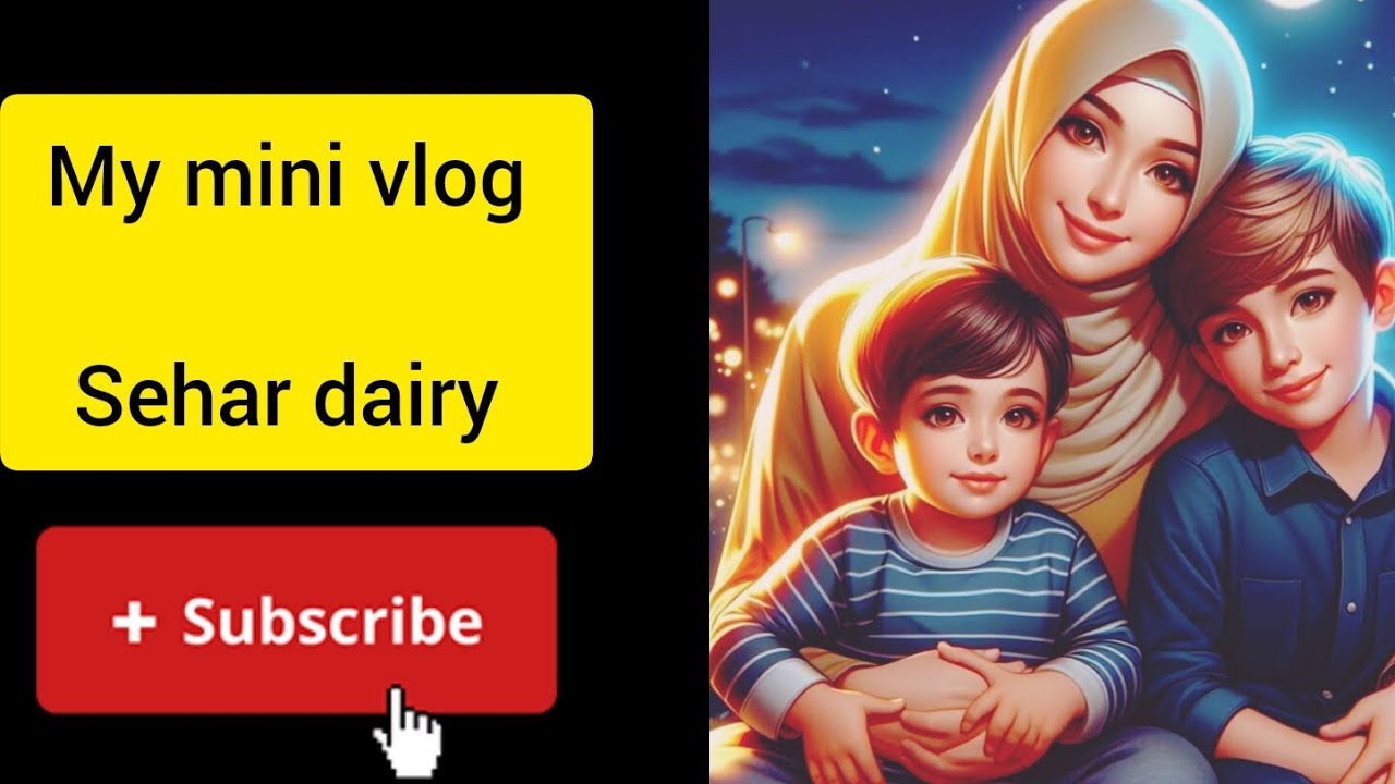 my mini new vlog, ️🧕🏻my channel sehar dairy - YouTube