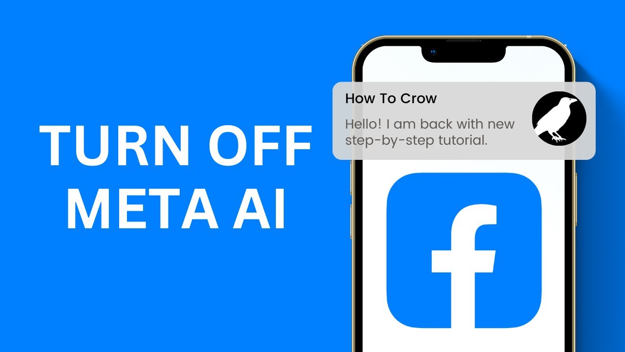 How To Turn Off Meta AI On Facebook - Full Guide - YouTube