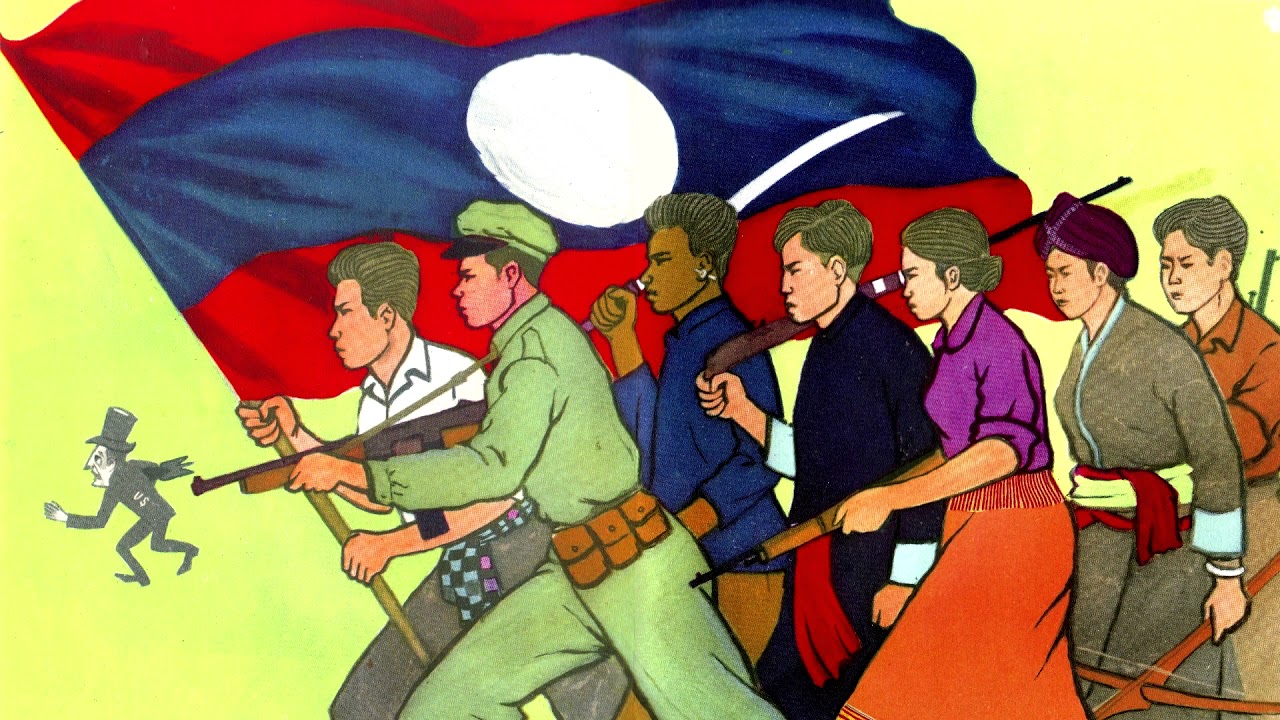 ແດນແຫ່ງອິດສະຫຼະ - In the Liberated Zone (Pathet Lao song) - YouTube