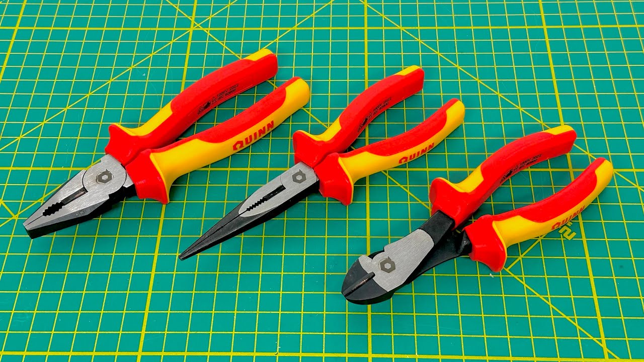 Harbor Freight Quinn High Voltage Plier Set - YouTube