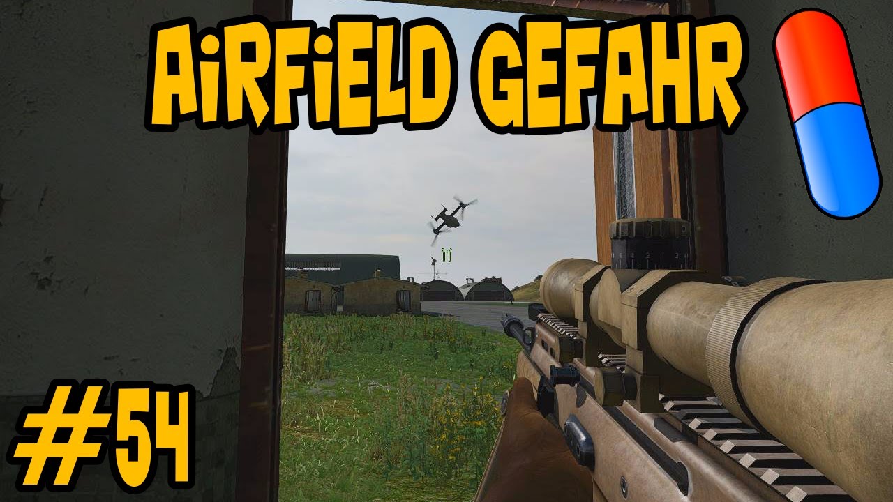 DAYZ PANTHERA #54 - Airfield Gefahr ACHTUNG ASYNCHRON ⌂ [HD] Let's Play ...