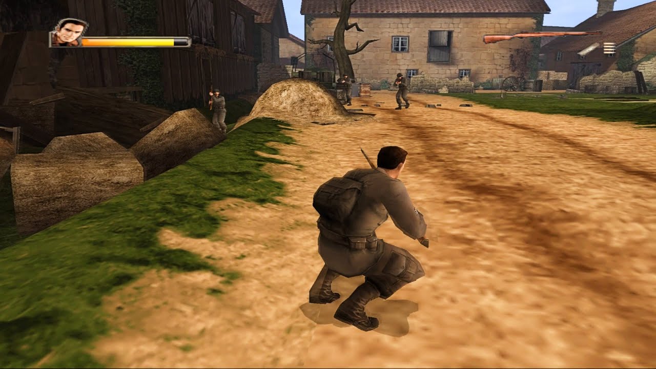 Airborne Troops: Countdown to D-Day PS2 Walkthrough # 2 (Attack On ...