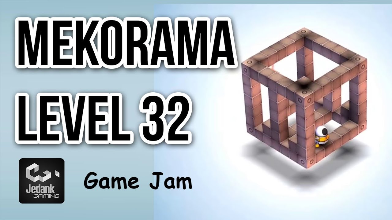 Mekorama Level 32 - The Cube - Solution Walkthrough Guide - YouTube